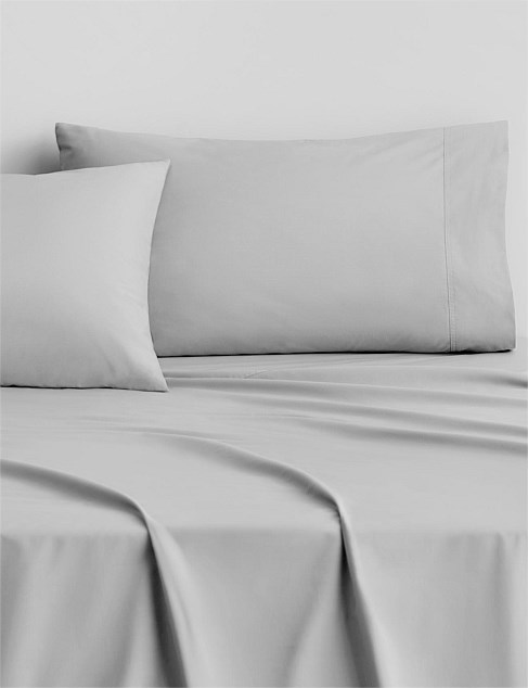Sheridan Byren Percale King Single Sheet Set In Lunar Grey | David Jones