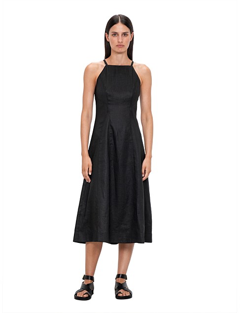 Veronika Maine Fine Ramie Dress | David Jones