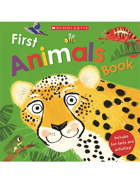 Scholastic First Animals Book Miles Kelly | David Jones