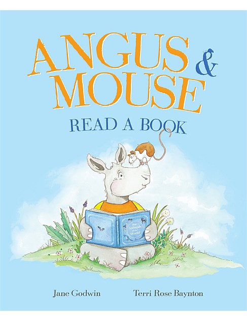 Scholastic Angus & Mouse Read A Book | David Jones