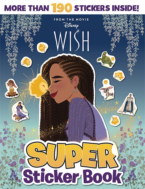 Scholastic Wish Super Sticker Book Disney | David Jones