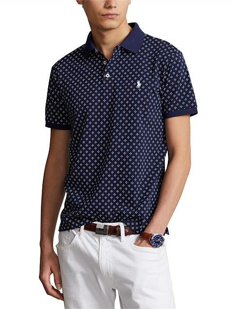 Polo Ralph Lauren Custom Slim Fit Stretch Mesh Polo Shirt | David Jones