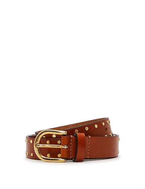 Isabel Marant Zap Milly Stud Buckle Belt | David Jones