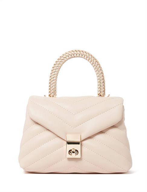 Forever New Heather Weave Top Handle Bag | David Jones