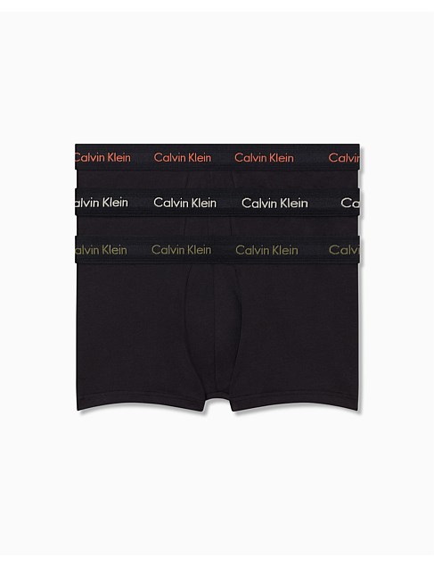 Calvin Klein Low Rise Trunk 3pk | David Jones