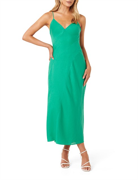 Forever New Hattie Asymmetric Seam Midi Dress | David Jones