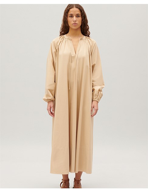 Claudie Pierlot Relaxed Long Sleeve Maxi Dress | David Jones