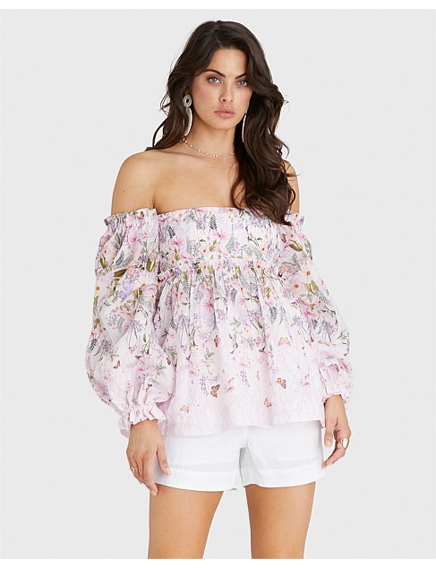 Aqua Blu Zephyr Kristen Top | David Jones