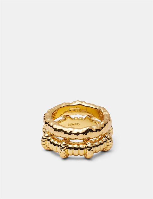 Mimco Serenno Ring Set | David Jones