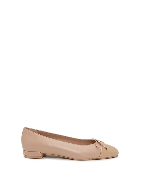Stuart Weitzman Sleek Bow Flat | David Jones