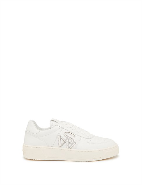 Stuart Weitzman Sw Courtside Logo Sneaker | David Jones