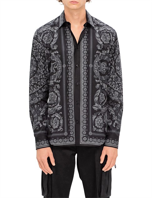 Versace Collection Barocco Print Informal Shirt | David Jones