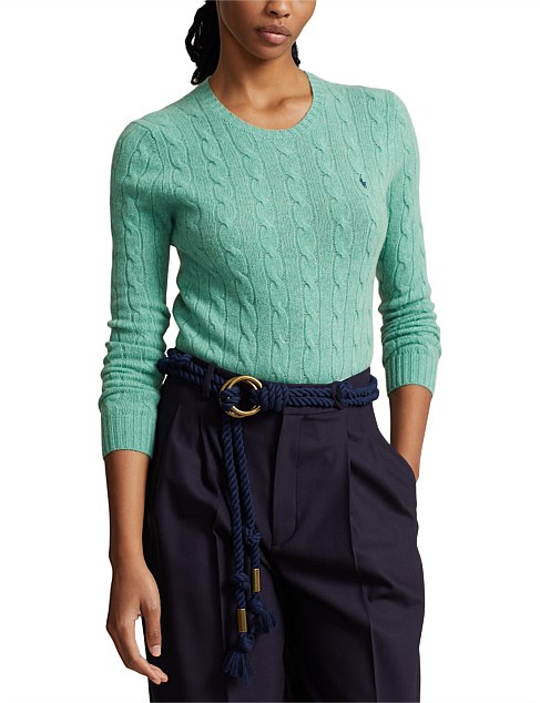 Polo Ralph Lauren Cable-knit Wool-cashmere Sweater | David Jones