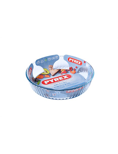 Pyrex Bake & Enjoy Fluted Flan Dish 26cm | David Jones