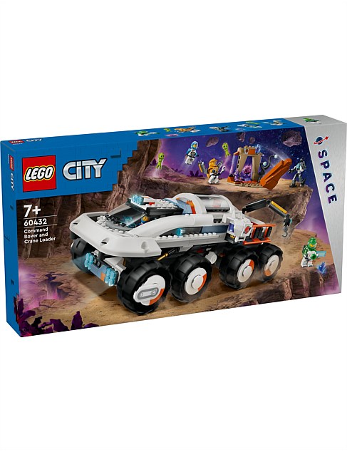 Lego Lego® City Command Rover and Crane Loader 60432 | David Jones
