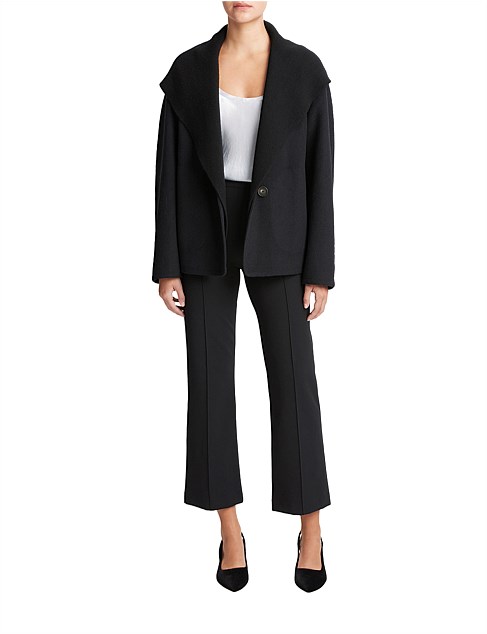 Vince Knit Combo Wool Jacket | David Jones