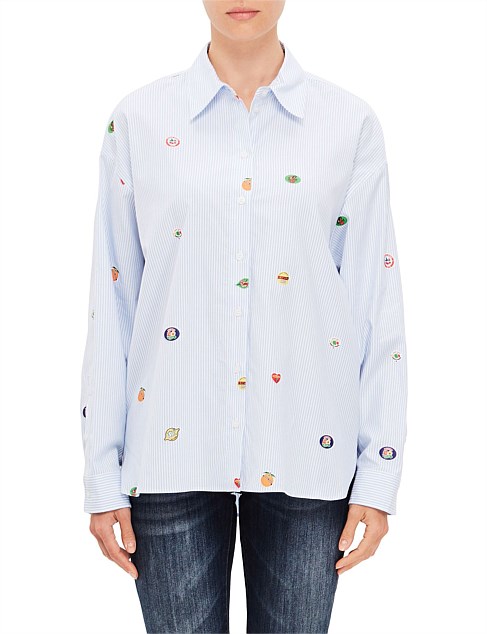 Kenzo Fruit Stickers Shirt | David Jones