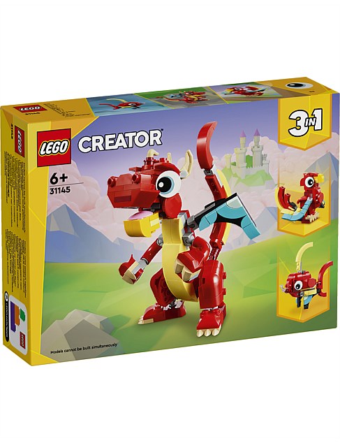Lego Lego Creator Red Dragon 31145 | David Jones