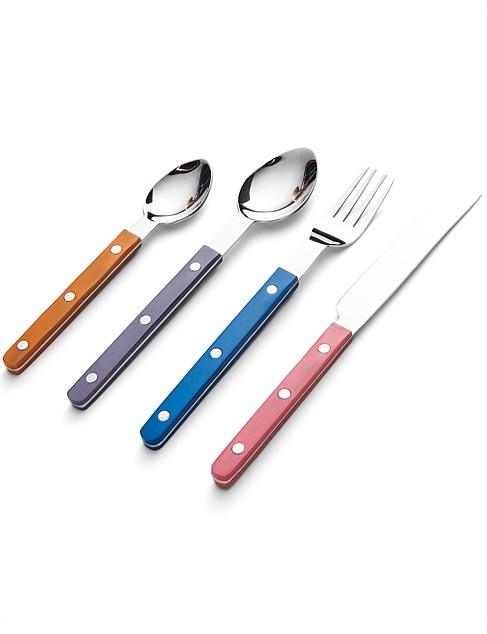 Kip & Co Diner Colour Block Cutlery Set Of 8 | David Jones