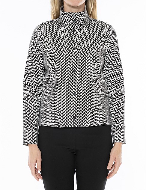 Ping Pong Monogram Print Jacket | David Jones