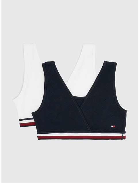 Tommy Hilfiger Global Stripe 2p Reversible Bralette | David Jones