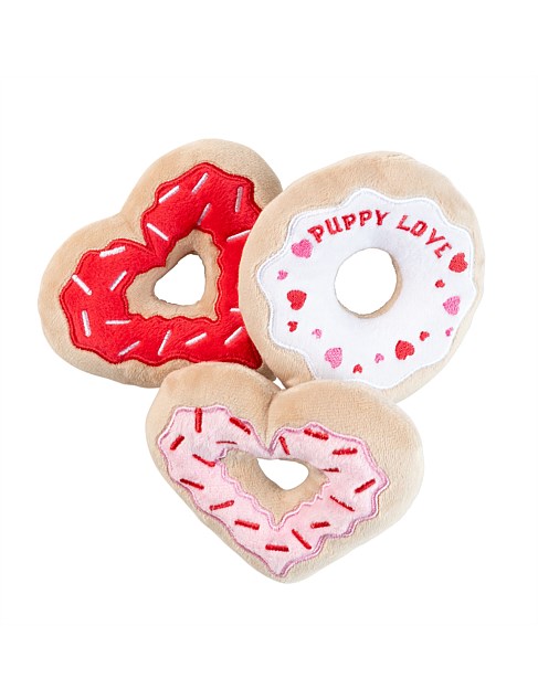 Fuzzyard I Heart Donuts (3 Pack) | David Jones