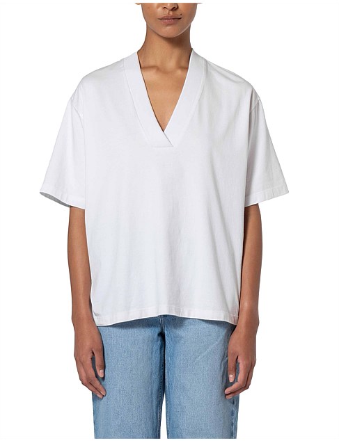 Nobody Denim Deep V T-shirt | David Jones