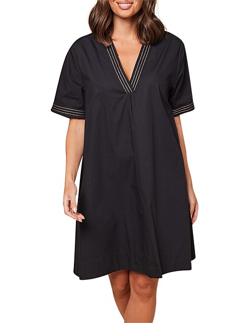 Adrift Kora A-line Shift Dress | David Jones