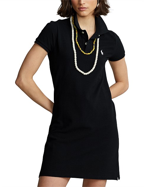 Polo Ralph Lauren Cotton Mesh Polo Dress | David Jones