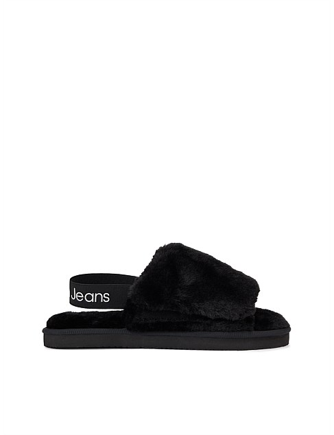 Calvin Klein Women's Home Velcro Surfaces Slipper | David Jones
