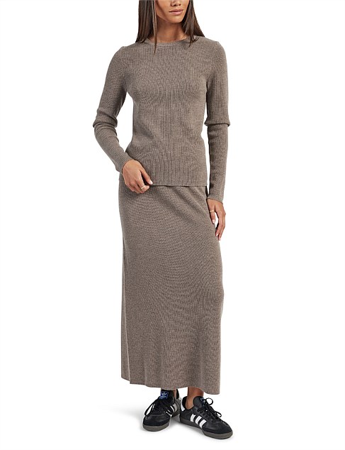 Academy Brand Isle Merino Skirt | David Jones