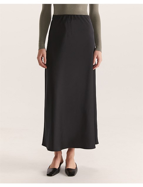 Saba Harper Bias Midi Skirt | David Jones