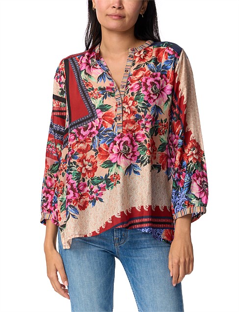 Johnny Was Window Lin Blouse | David Jones