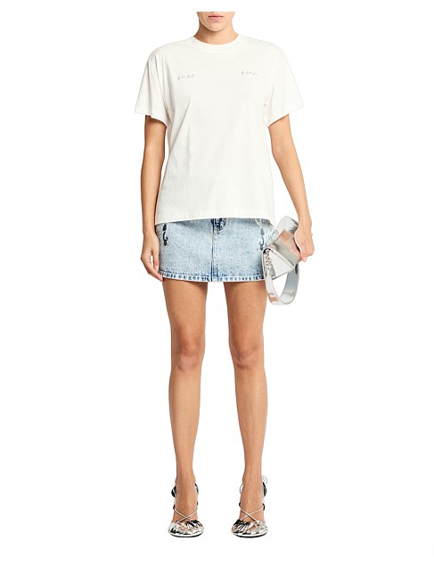 Sass & Bide Swipe Logo Tee | David Jones