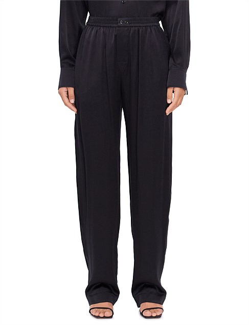 Alexander Wang Boxer Pant With Tulle Cut Out Back Panel | David Jones