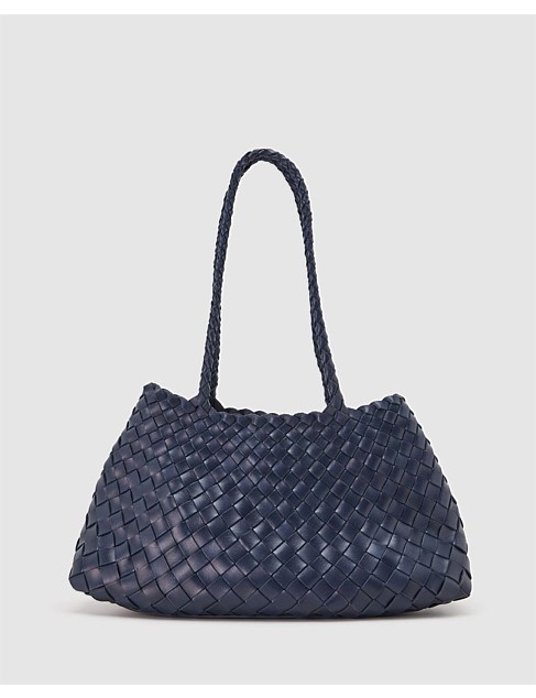 Oxford Layla Woven Leather Bag | David Jones