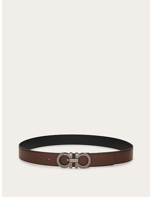 Ferragamo Reversible and Adjustable Gancini Belt | David Jones