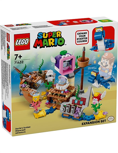 Lego Lego® Super Mario Dorrie's Sunken Shipwreck Adventure Expansion ...
