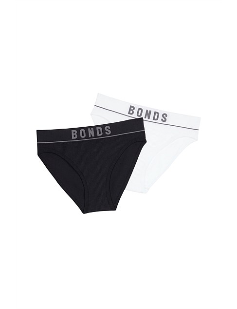 Bonds Retro Rib Bikini 2pk | David Jones