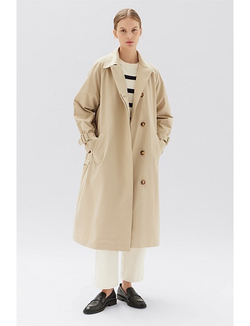 Assembly Label Alessandra Trench Coat Tan | David Jones