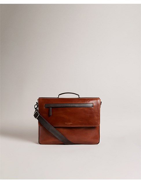 Ted Baker Raymon Leather Messenger Bag | David Jones
