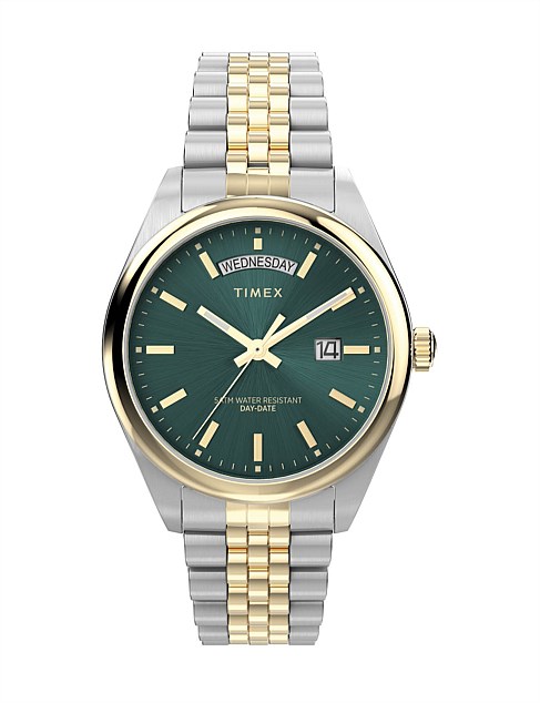 Timex Men¿s Legacy 41mm Two Tone Bracelet Watch | David Jones
