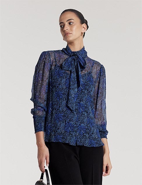 Perri Cutten Callie Silk Shirt | David Jones
