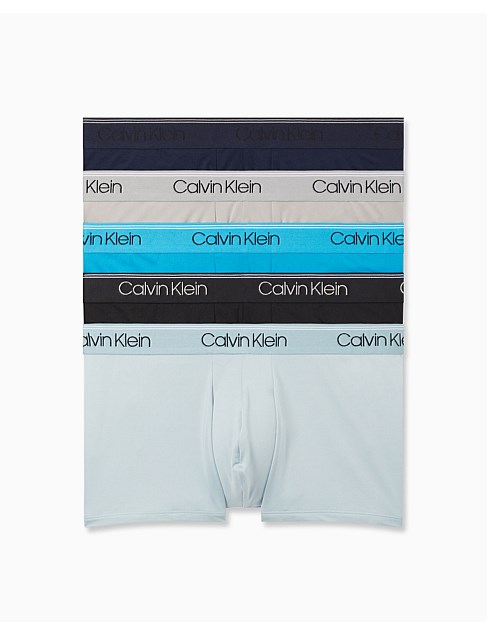 Calvin Klein Low Rise Trunk 5 Pack | David Jones