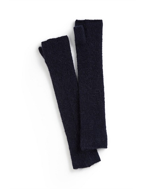 Seed Heritage Fluffy Rib Knit Arm Warmers | David Jones