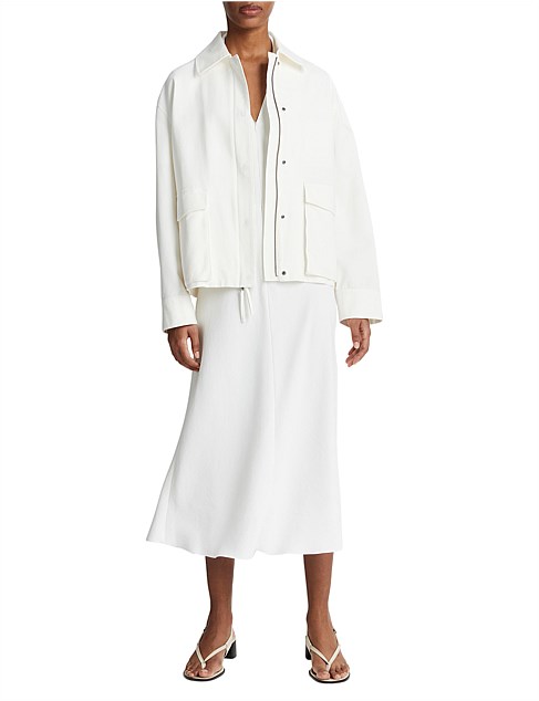 Vince Utility Cotton Jacket | David Jones