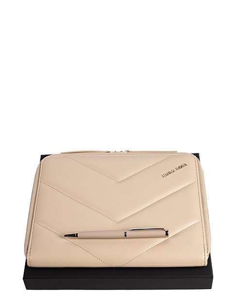 Boss Hugo Boss Ballpoint Pen & Conference Folder A5 Set | David Jones