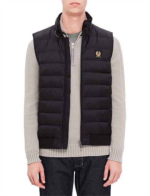 Belstaff Circuit Gilet Vest -Water Repellent Nylon | David Jones
