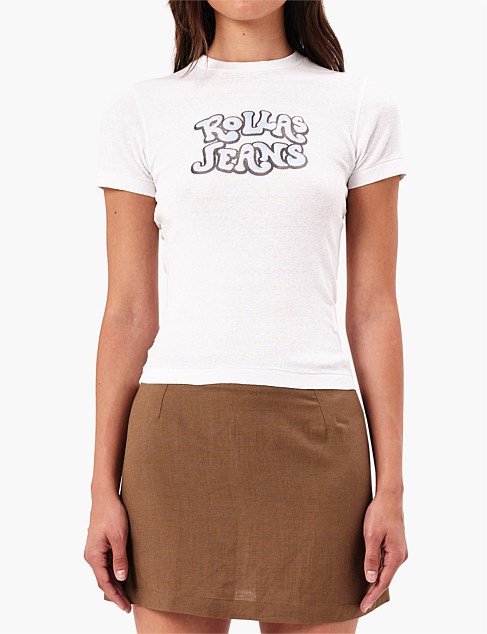Rollas Classic Tee Rumble Logo | David Jones