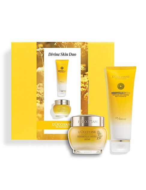L'occitane Immortelle Divine Skin Duo | David Jones